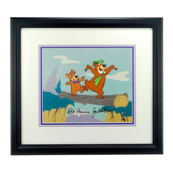 Art | Yogi Bear Booboo Hanna Barbera Cel Signed Limited Edition ...